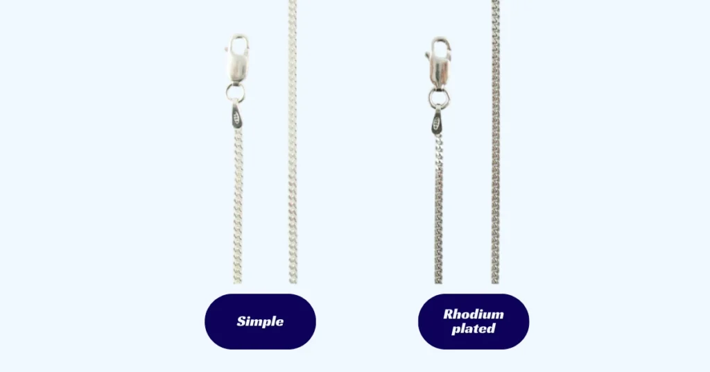 Rhodium Plated Sterling Silver: Shine, Care And Benefits